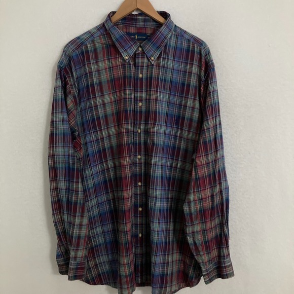 Ralph Lauren | Shirts | Ralph Lauren Shirt Mens 3xb Button Down Long ...